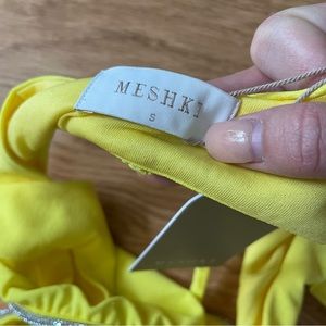 Meshki | Dresses | Nwt Meshki Nicha Diamante Cut Out Rhinestone Sparkle ...